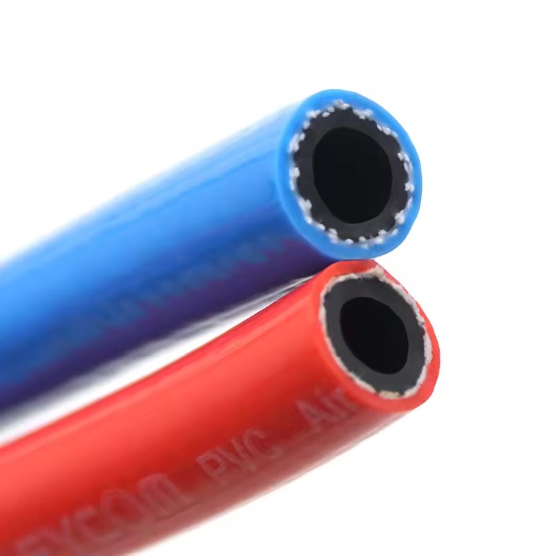 Double wire welding and cutting rubber hose